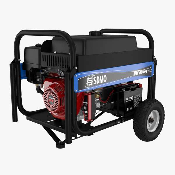 Gerador SDMO Modelo 3D - TurboSquid 1322588