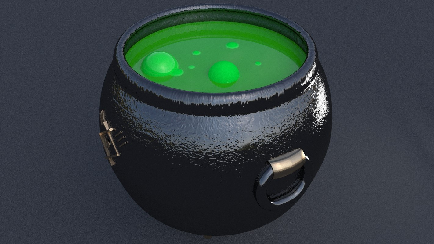 Cauldron 3D model - TurboSquid 1322643