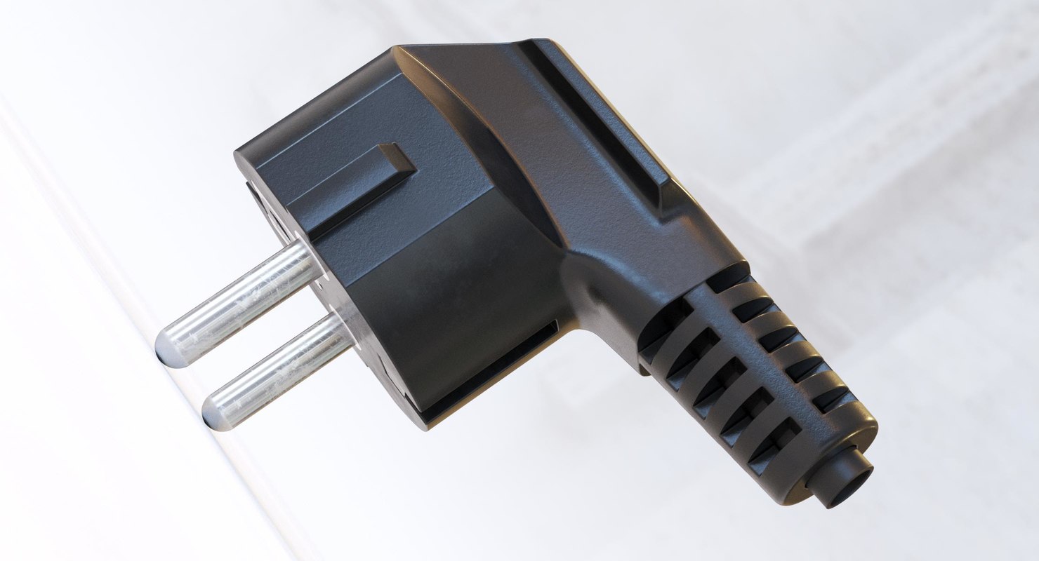 3D power plug model - TurboSquid 1322701