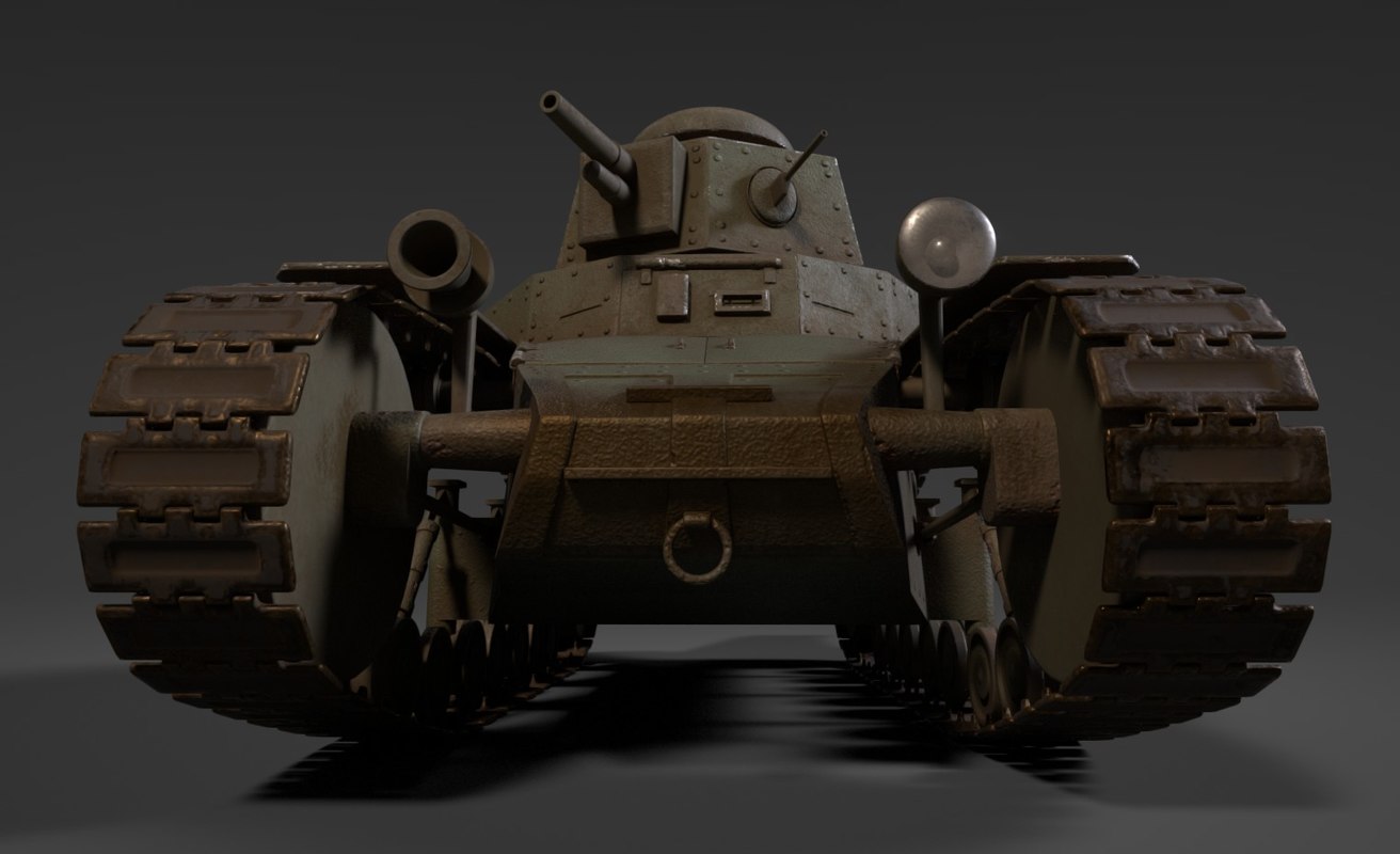 3D model tank mc-1 t-18 - TurboSquid 1322798