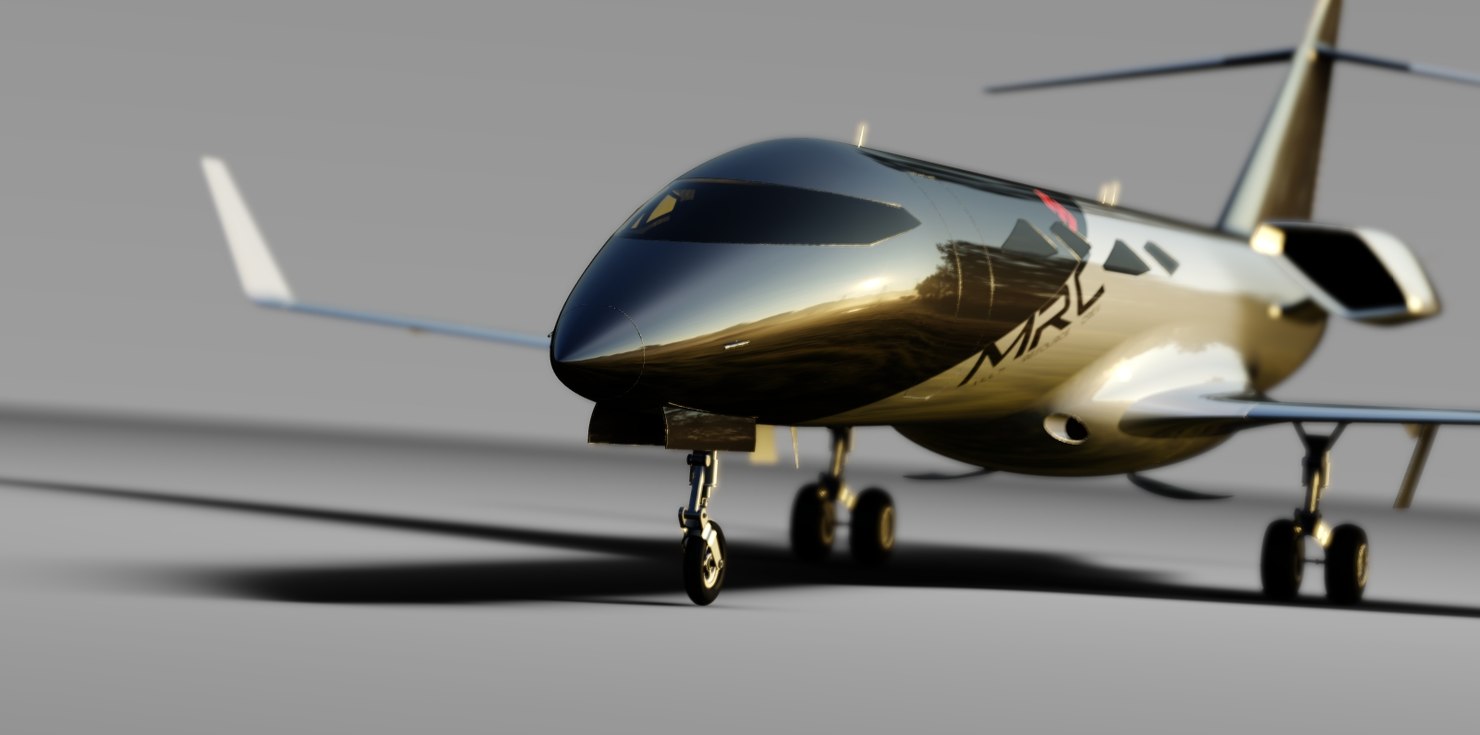 3D concept learjet - TurboSquid 1322889