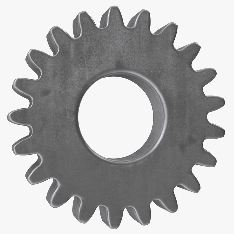 Spur gear 21 teeth model - TurboSquid 1322923