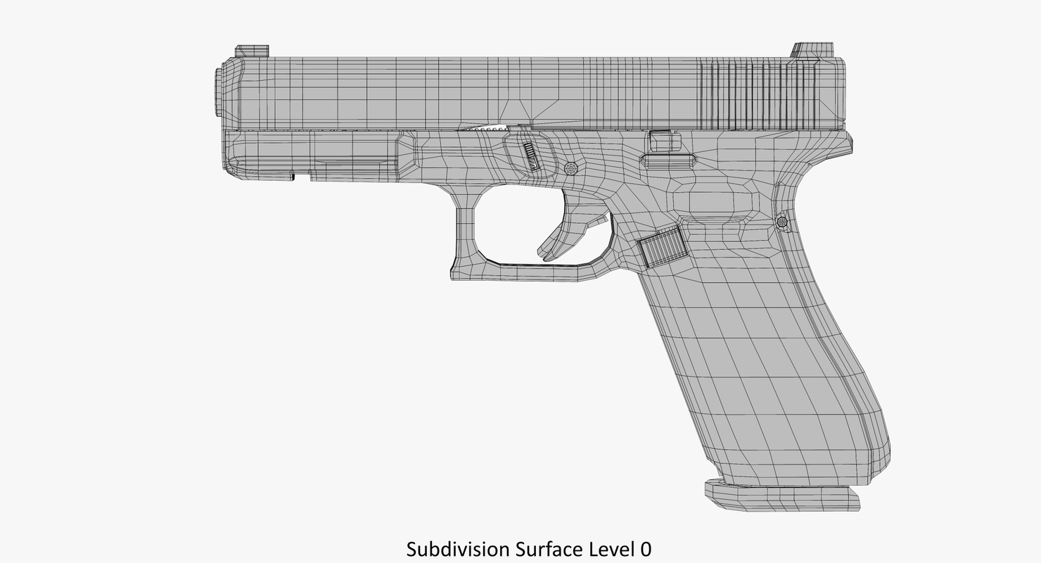 3D model glock 17 gen 5 - TurboSquid 1322941