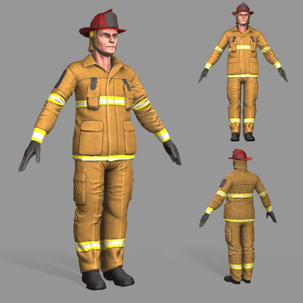 Firefighter 3D Models for Download | TurboSquid