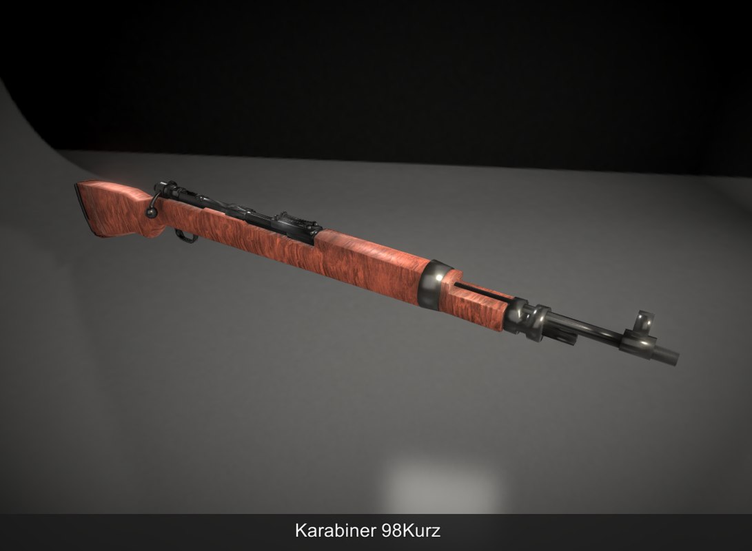 Kar98 kar98k 3D model - TurboSquid 1323187