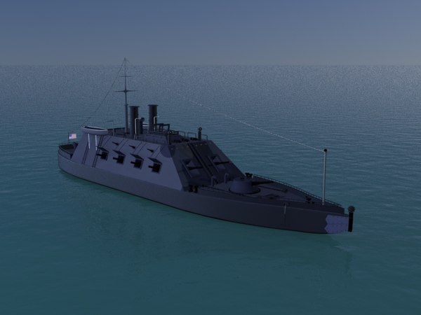3d Ironclad Css Arkansas Turbosquid 1323243