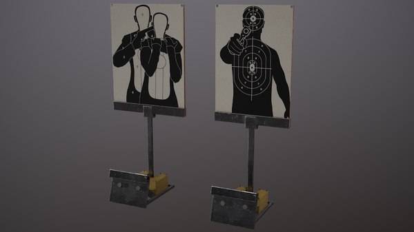 Shooting Range Target 3D Models for Download | TurboSquid