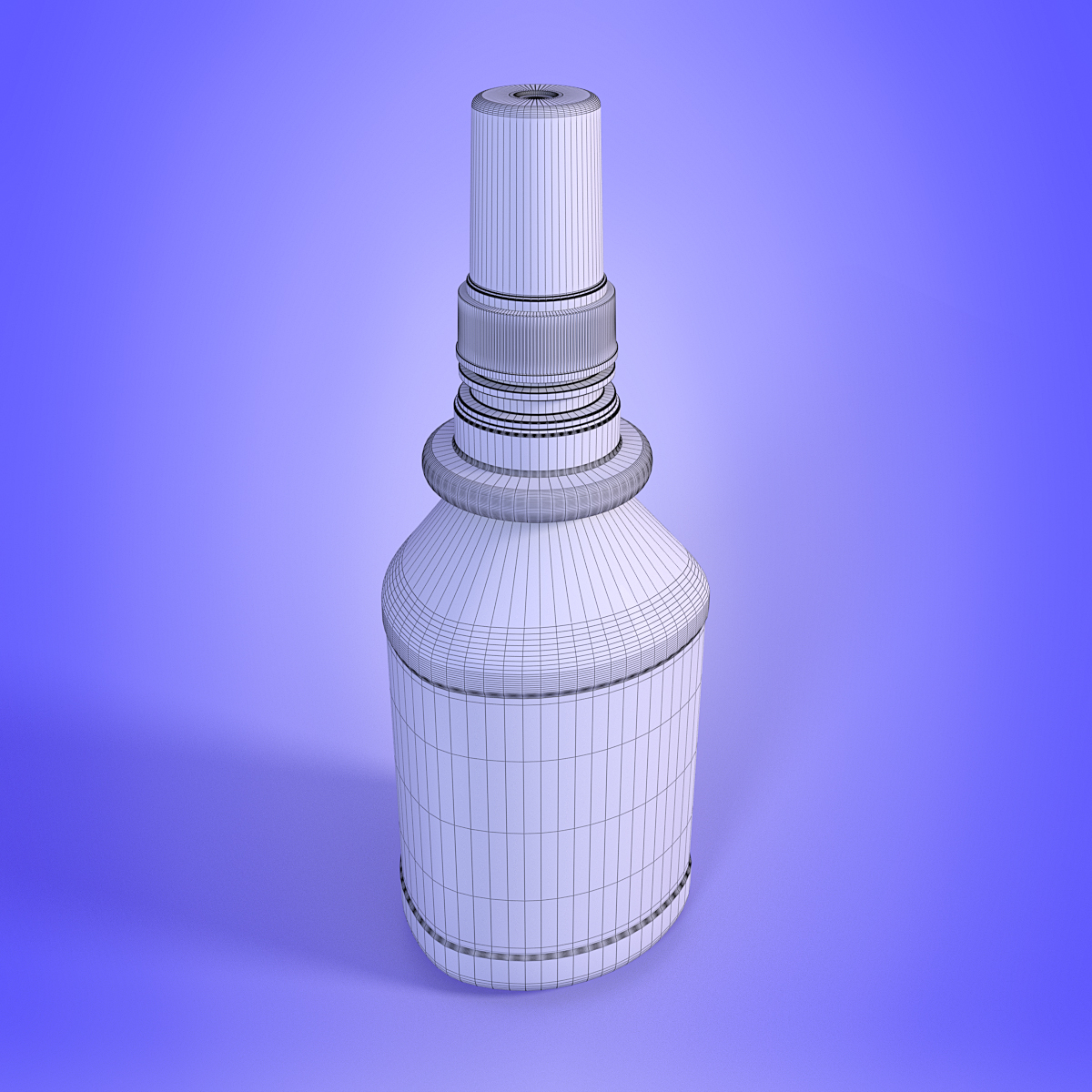 3D orasept spray medicine bottle - TurboSquid 1323608