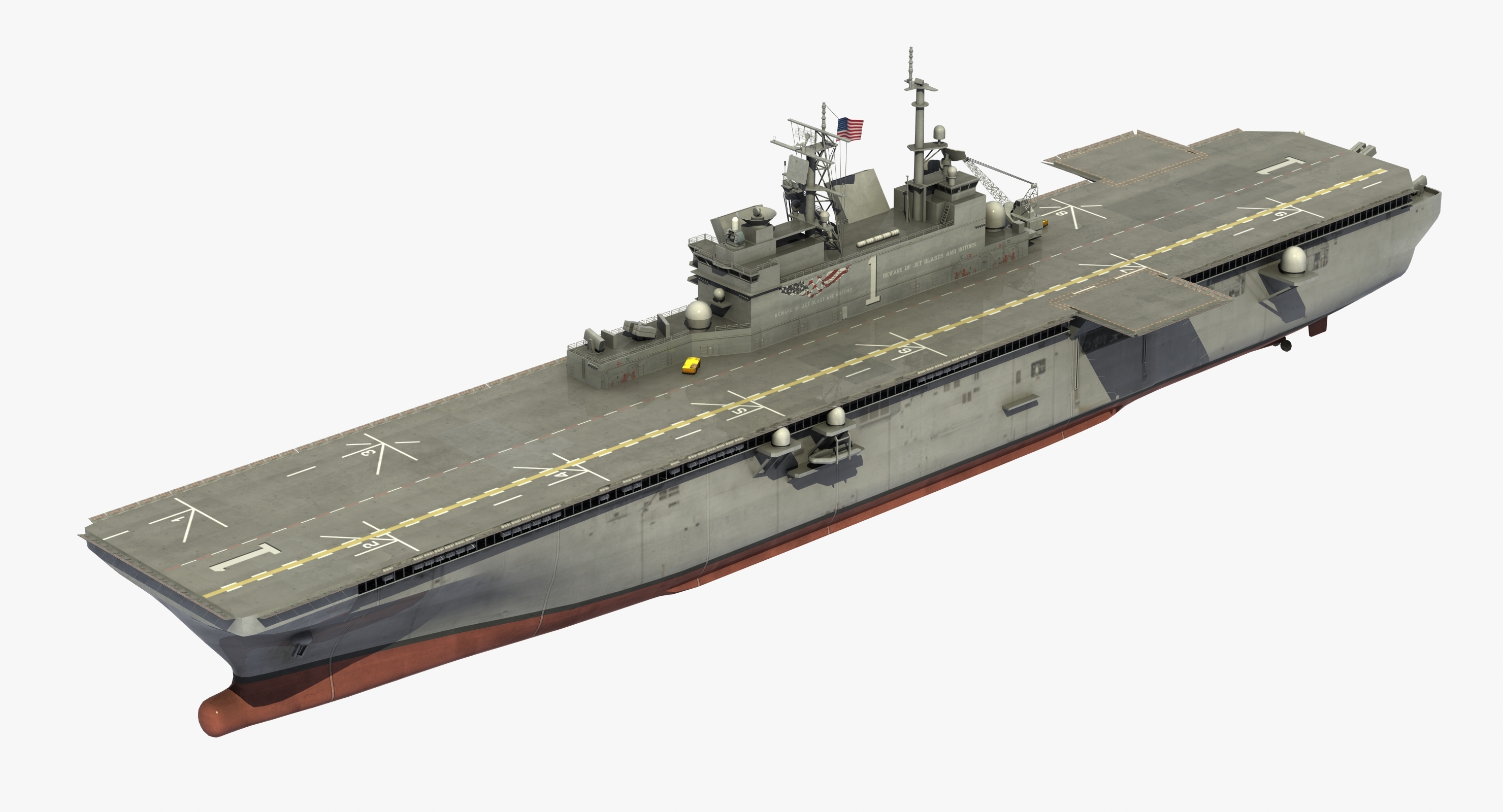 3D uss wasp lhd-1 - TurboSquid 1323709