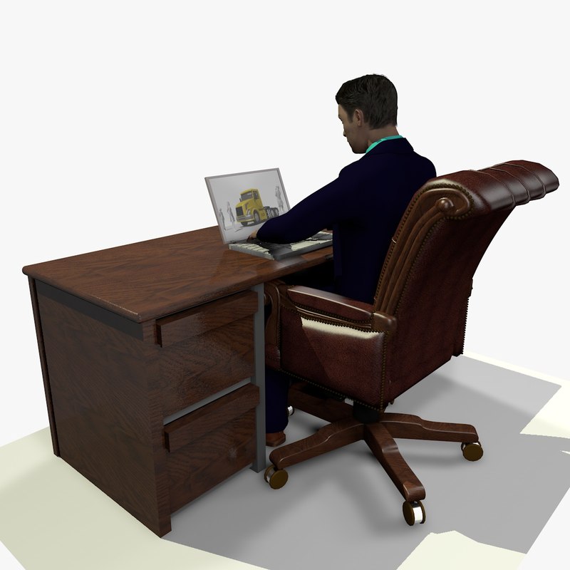 Male business man 3D model - TurboSquid 1323754