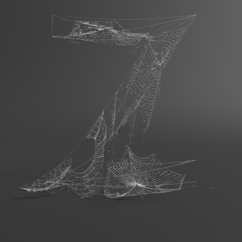 Web letter z 3D model - TurboSquid 1323764