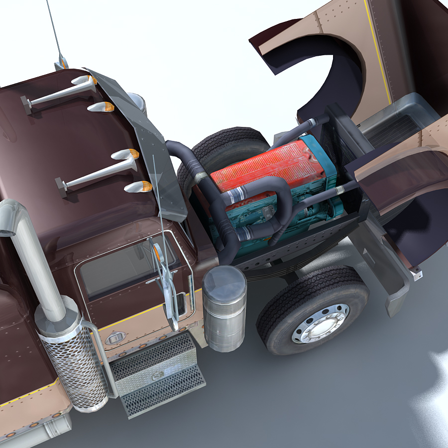 3D 18 semi trucks model - TurboSquid 1323823