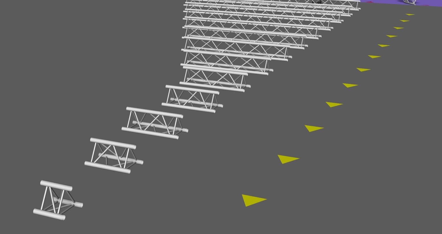 Prolyte trusses 3D model - TurboSquid 1323885