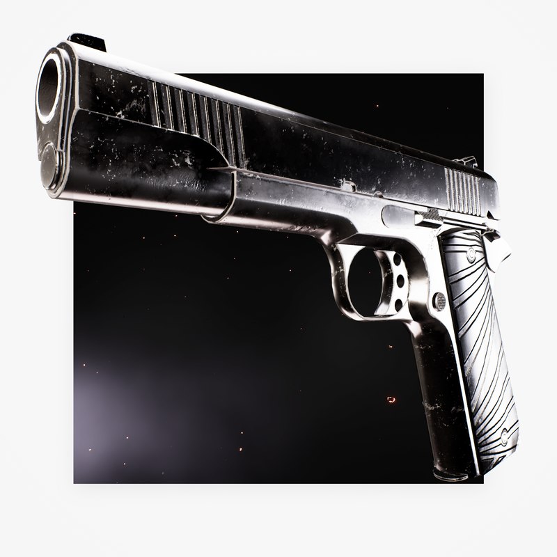 3D model colt 1911 modern - TurboSquid 1323969
