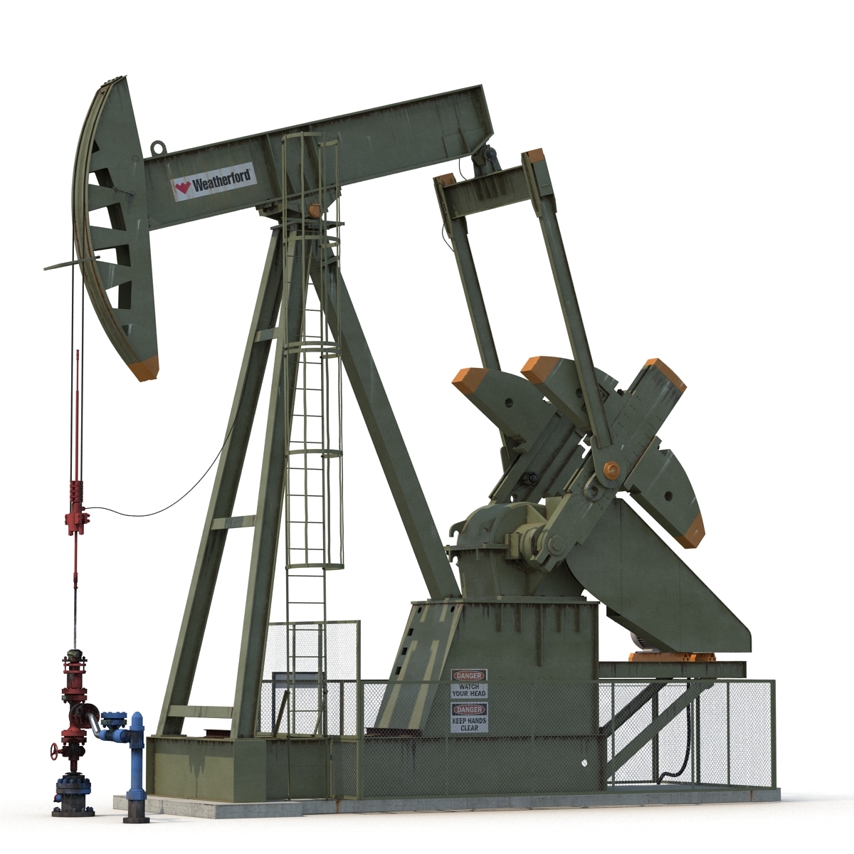 Oil production equipment 3 3D model - TurboSquid 1324191