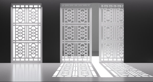 Screen decorative 3D model - TurboSquid 1324371