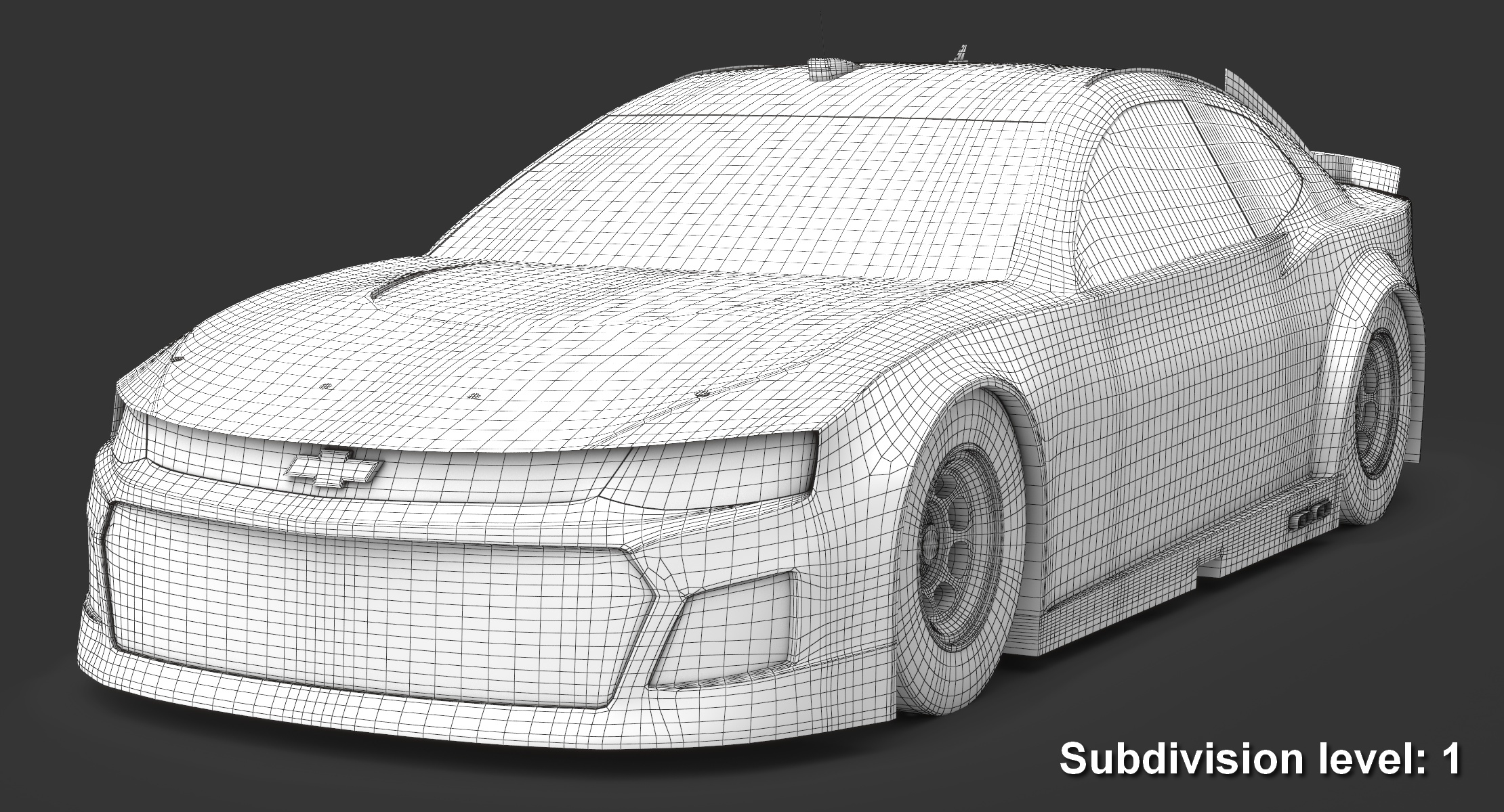 3D nascar race car richard - TurboSquid 1324486