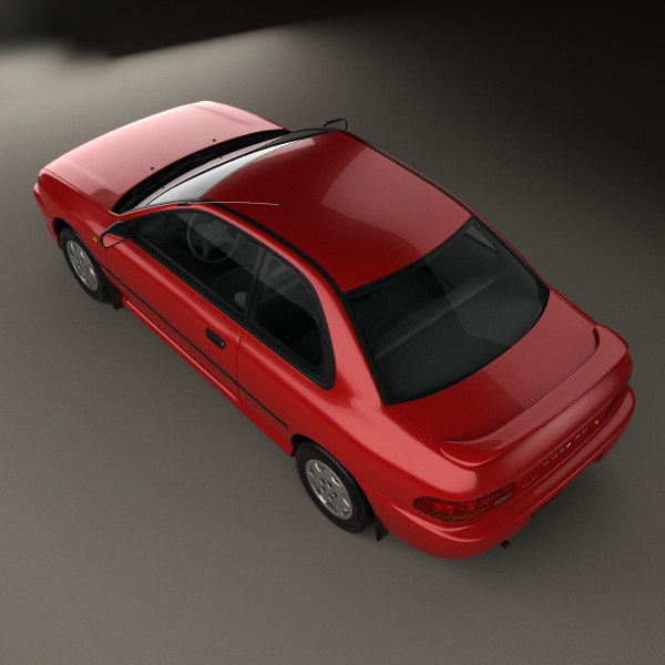 3D subaru impreza 1995 model - TurboSquid 1324578