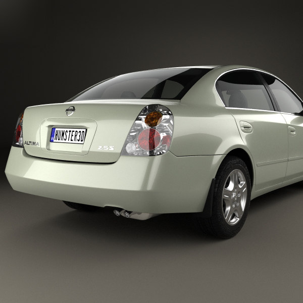 Nissan altima 2002 model - TurboSquid 1324595