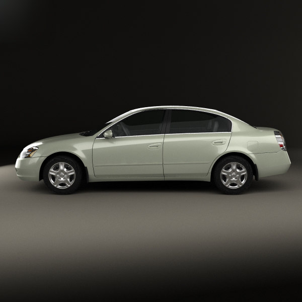 Nissan altima 2002 model - TurboSquid 1324595