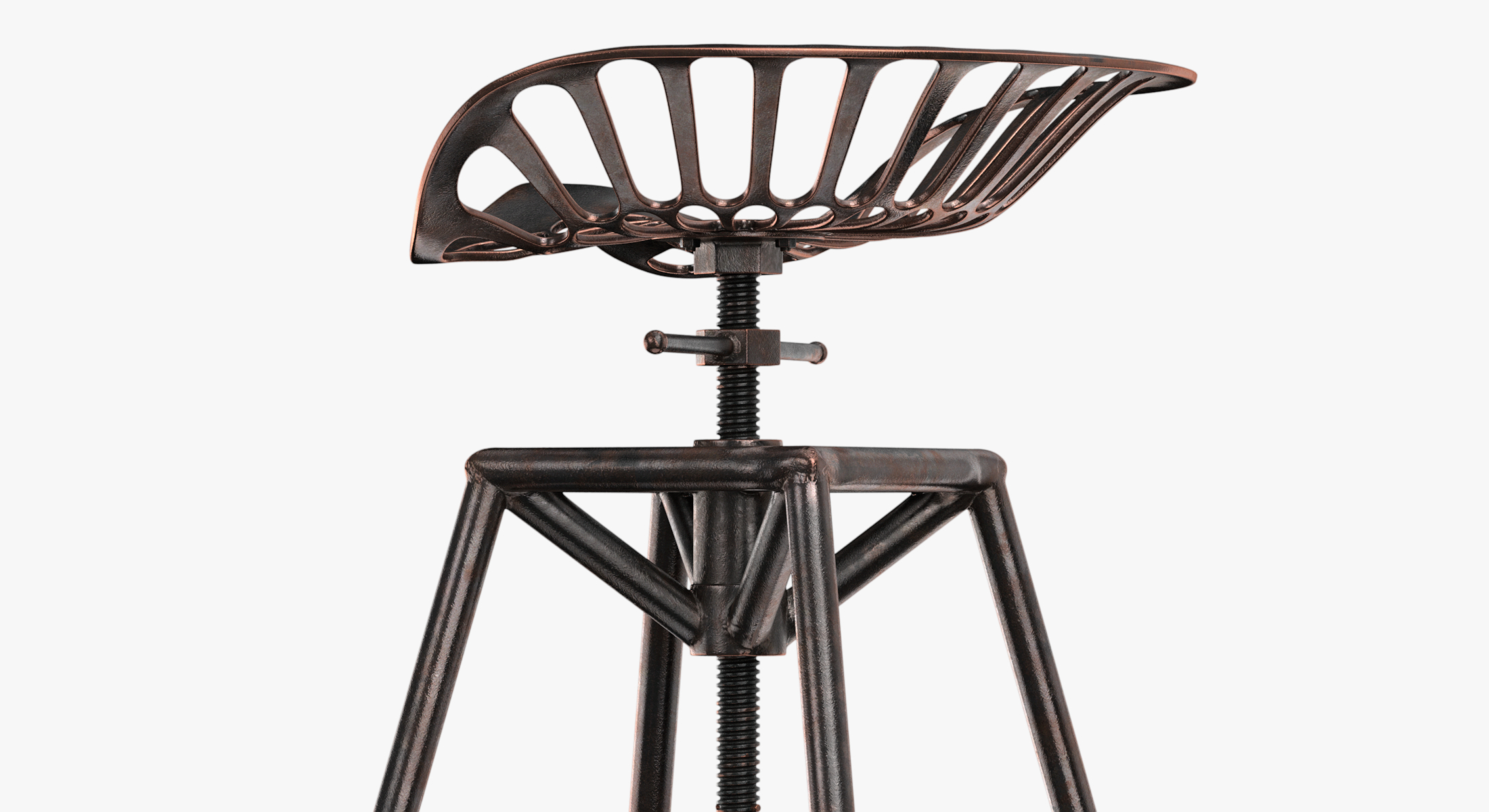 Tractor seat bar stool 3D model - TurboSquid 1324596