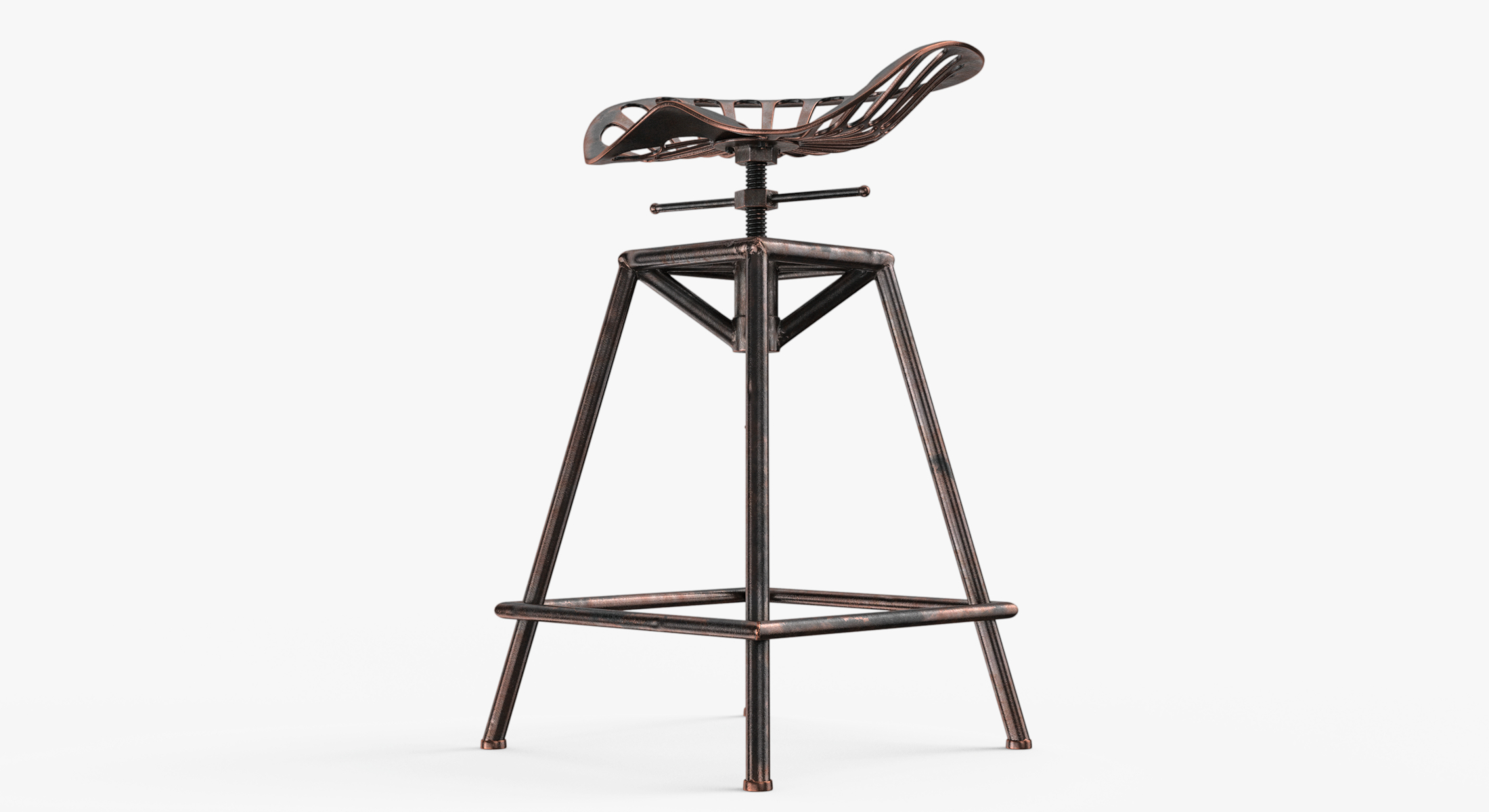 Tractor seat bar stool 3D model - TurboSquid 1324596