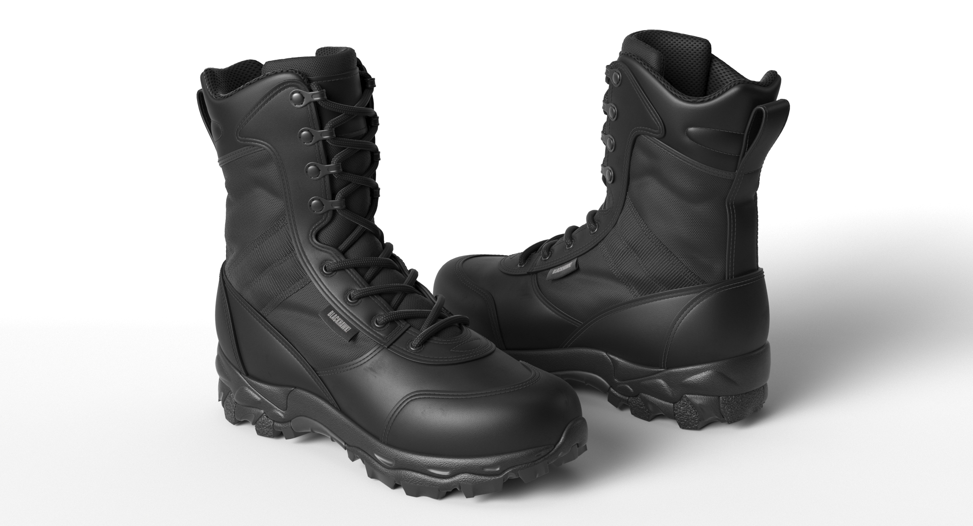 3D blackhawk warrior boots black - TurboSquid 1324719
