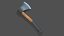 Cartoon axe 3D model - TurboSquid 1325103