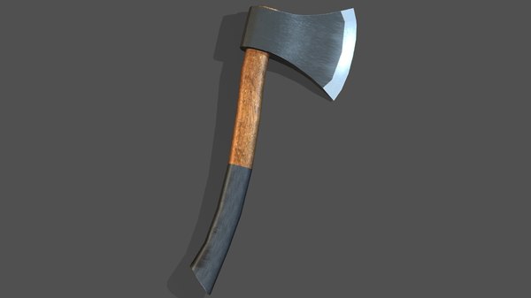 Cartoon axe 3D model - TurboSquid 1325103