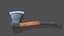 Cartoon axe 3D model - TurboSquid 1325103