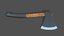 Cartoon axe 3D model - TurboSquid 1325103