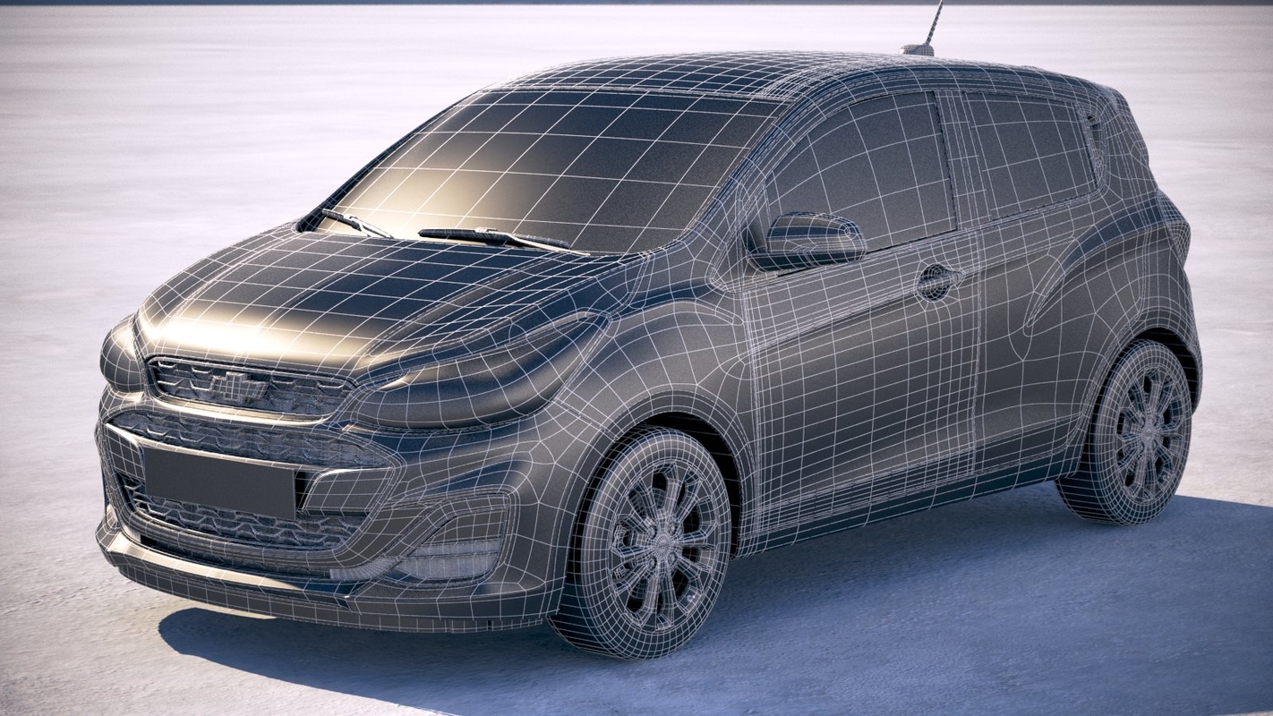 Chevrolet spark 2019 3D - TurboSquid 1325249