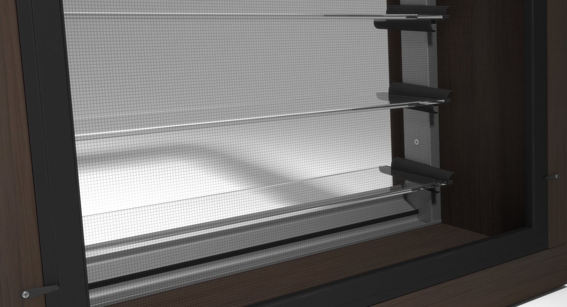 2m x 1m Fenster mit festem Luftschlitz 3D-Modell - TurboSquid 1325327