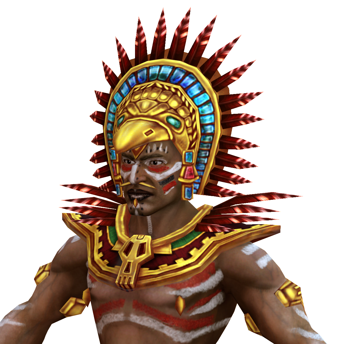Mayan priest rig 3D - TurboSquid 1325385