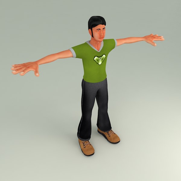 Blender T-Pose Models | TurboSquid