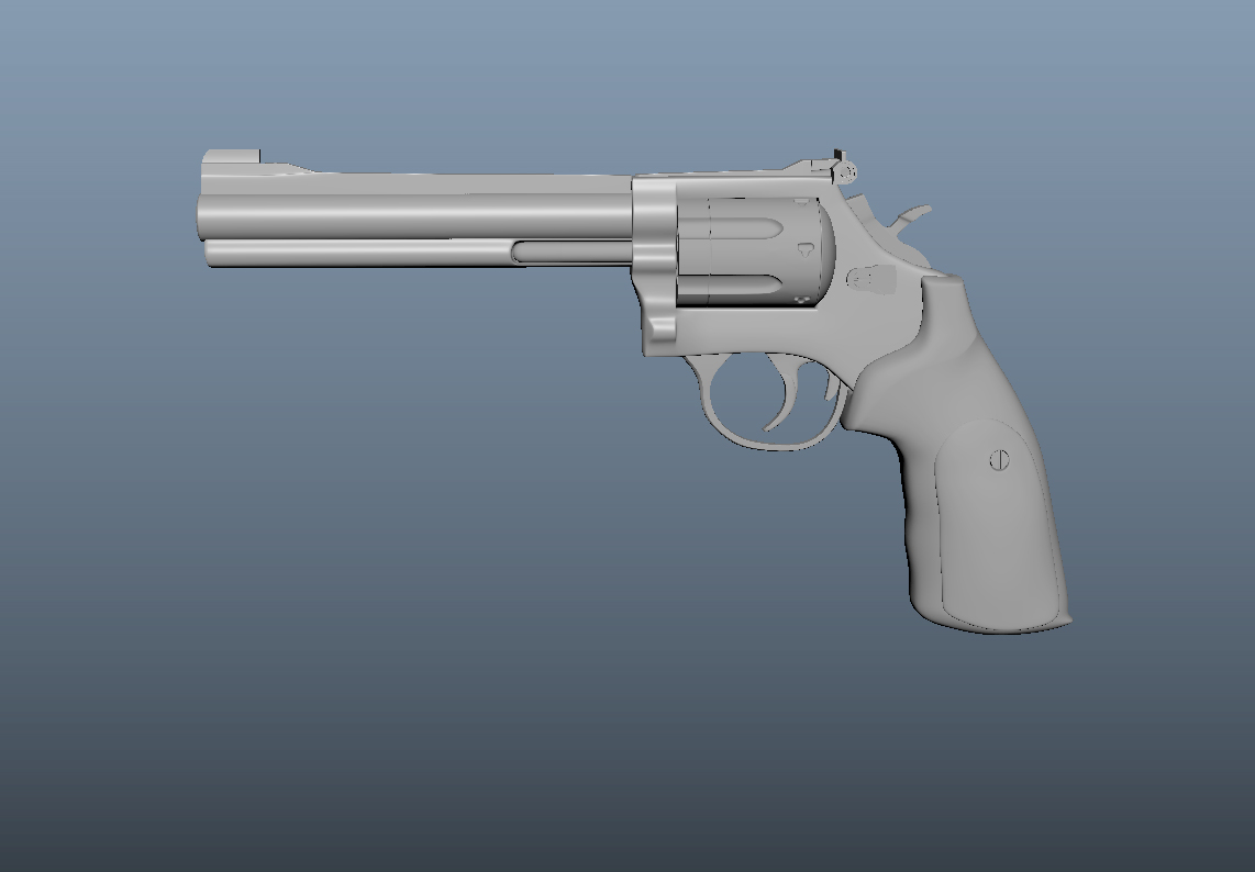3D revolver smith wesson - TurboSquid 1325457