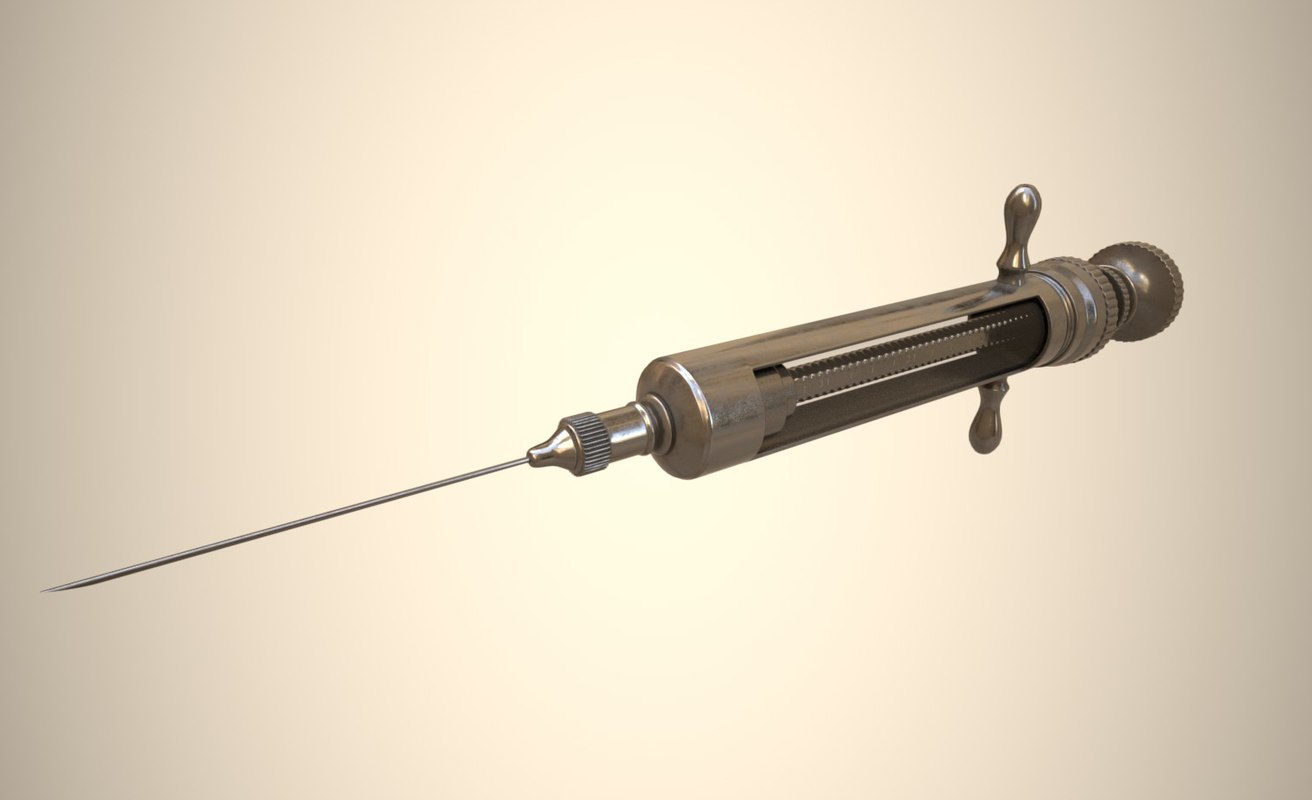 3D model syringe - TurboSquid 1325529