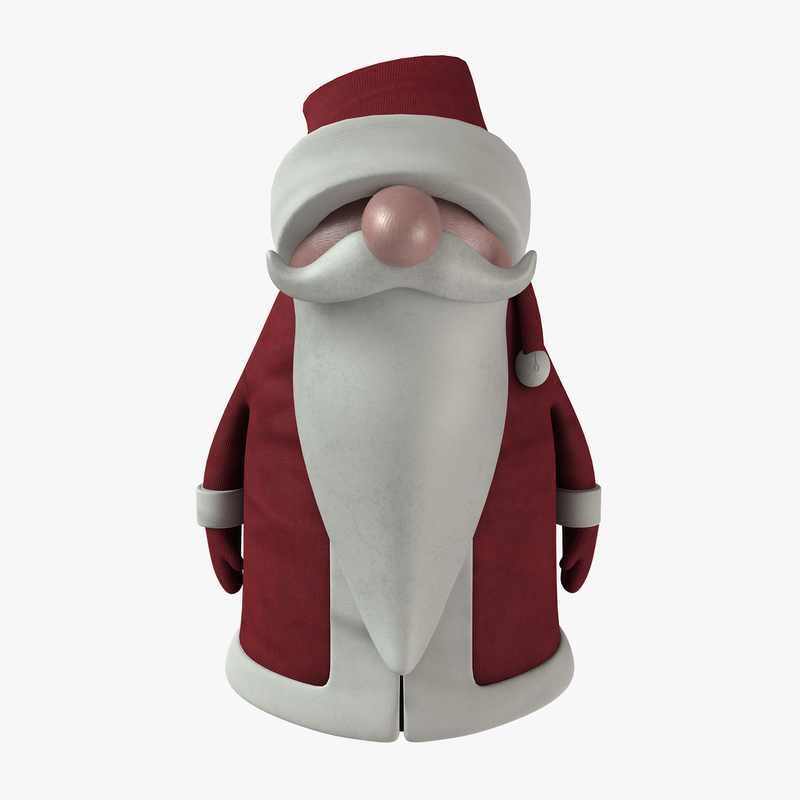 3D santa claus model - TurboSquid 1325681