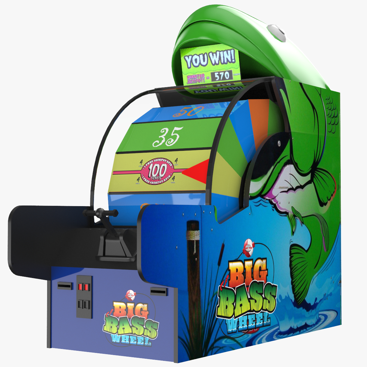 Ticket Monster Arcade-Spiel 3D-Modell - TurboSquid 1325827