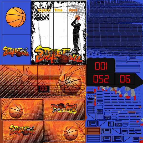 Basketball arcade ball 3D model - TurboSquid 1326055