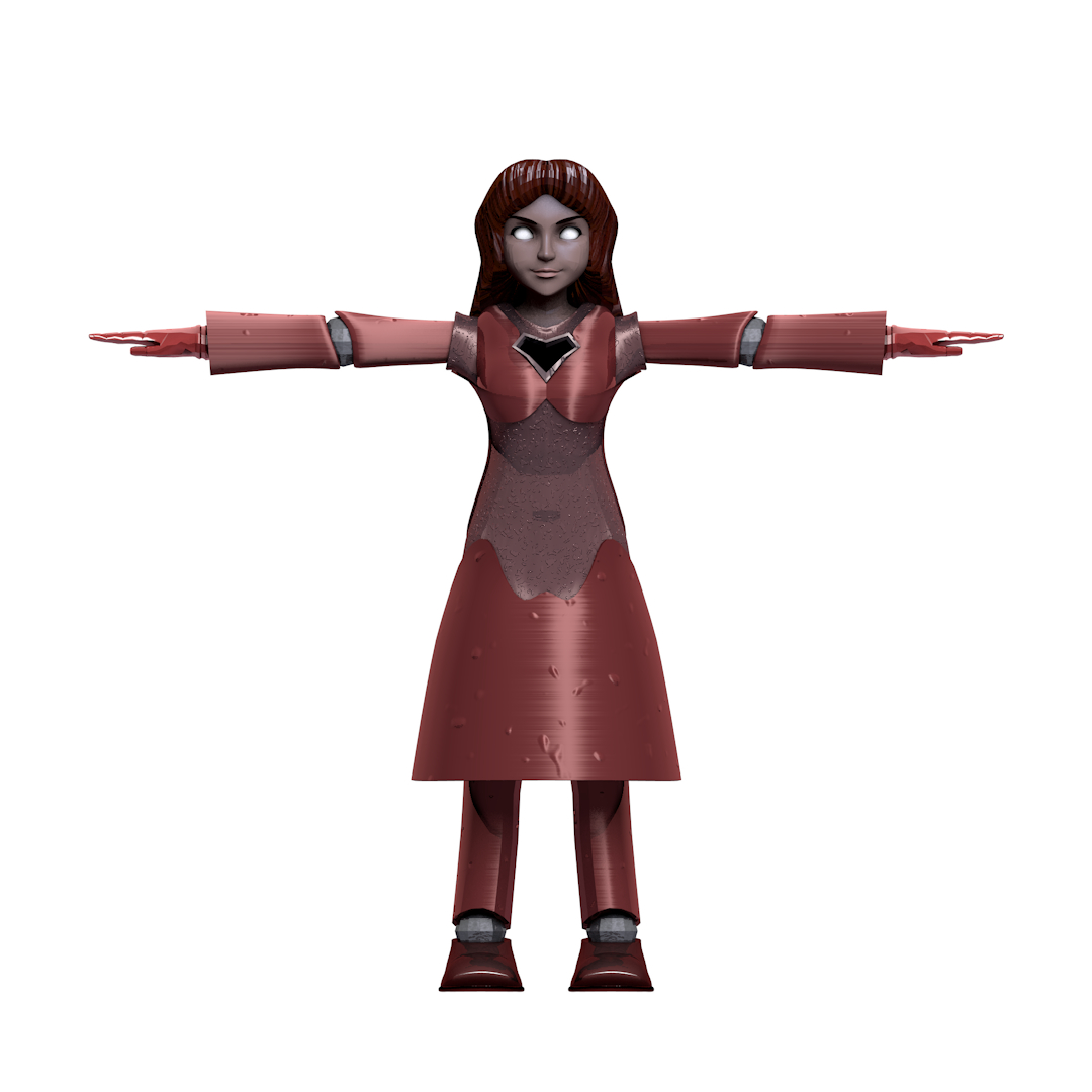 3D female android model - TurboSquid 1326085