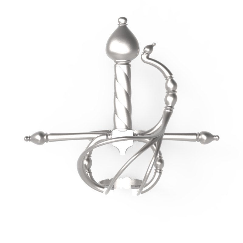 Sword hilt 3D - TurboSquid 1326295