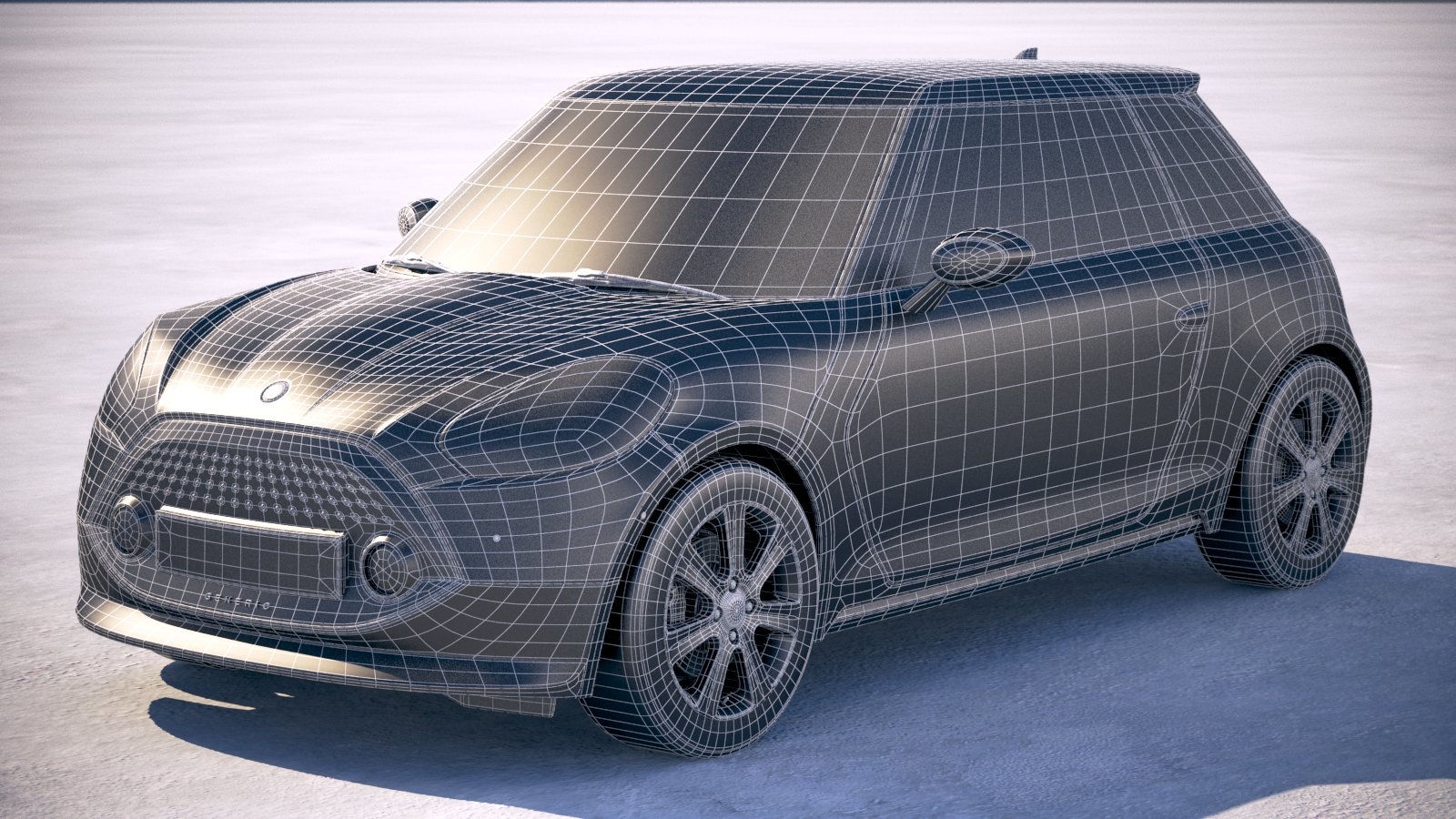 3D generic car model - TurboSquid 1326393