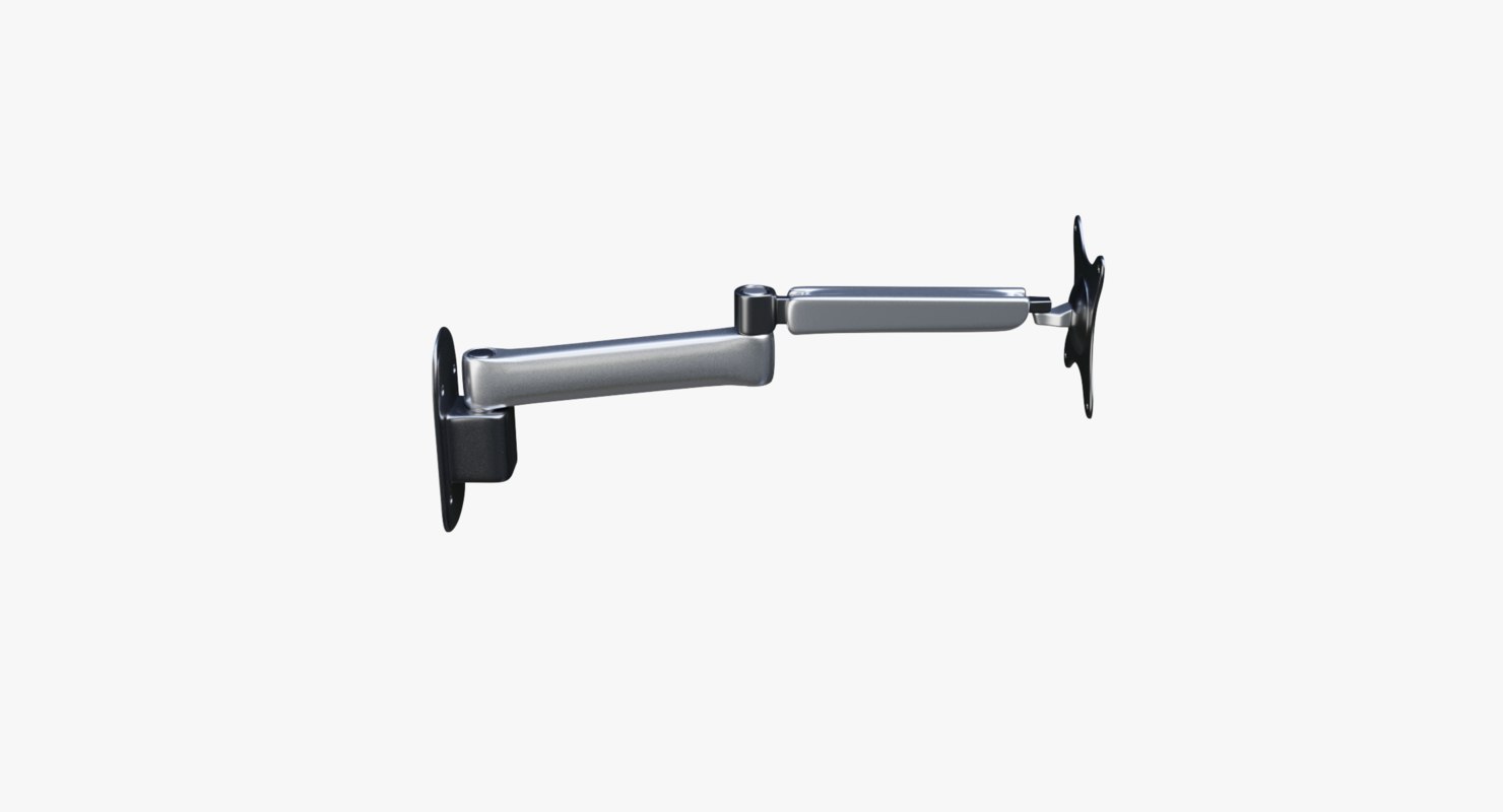 Wall mount arm 3D model - TurboSquid 1326397