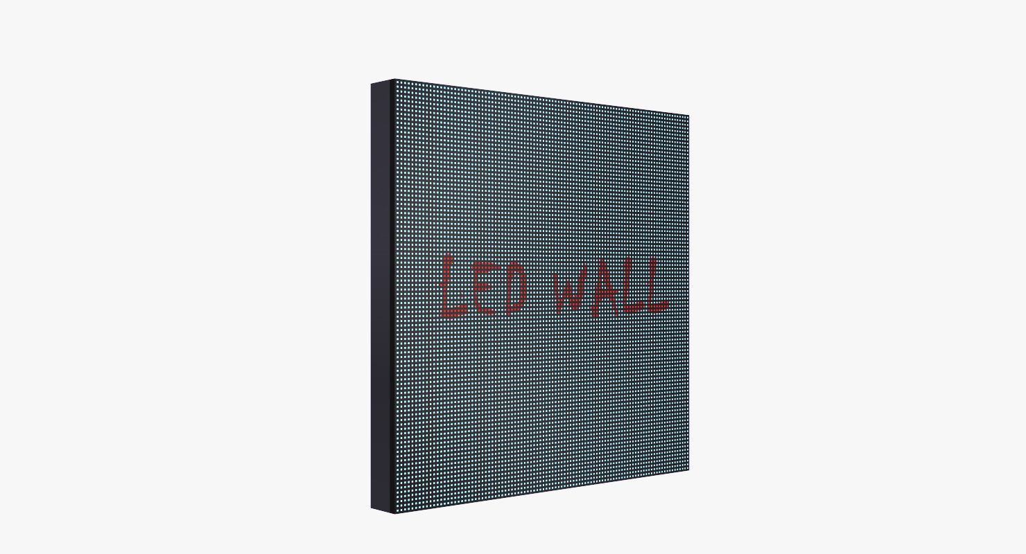 Led panel 3D model - TurboSquid 1326466