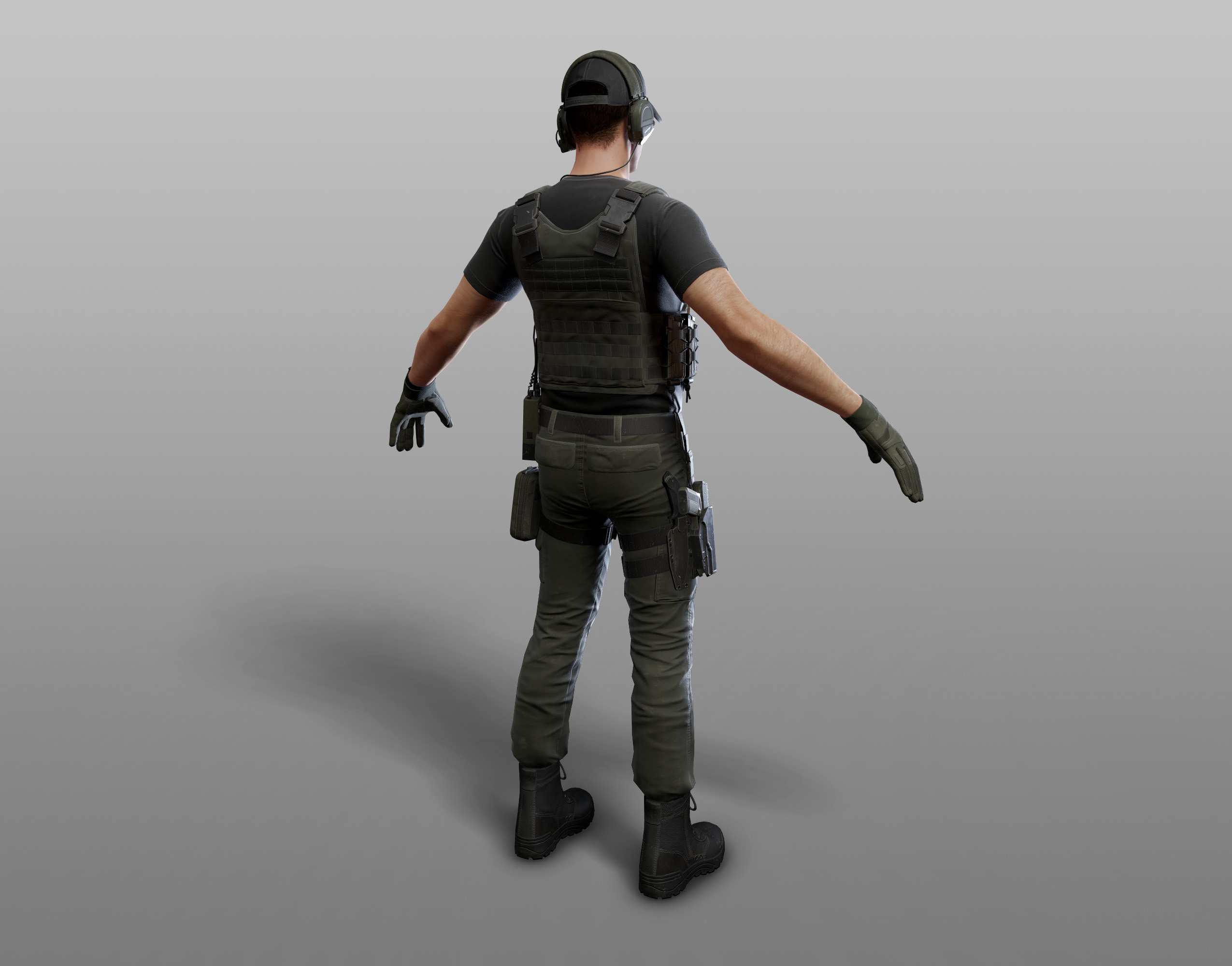 Army man 3D model - TurboSquid 1326640