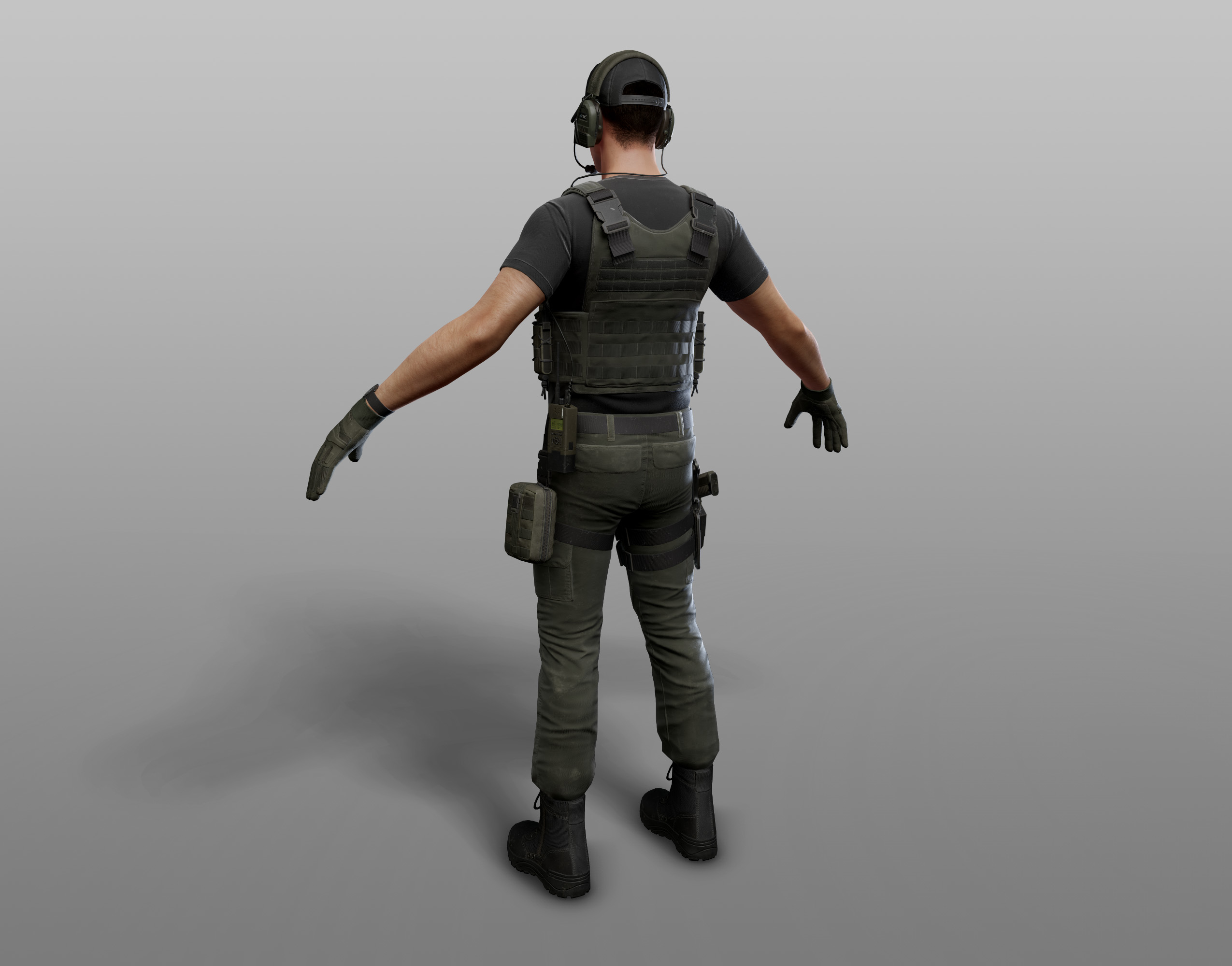 Army man 3D model - TurboSquid 1326640