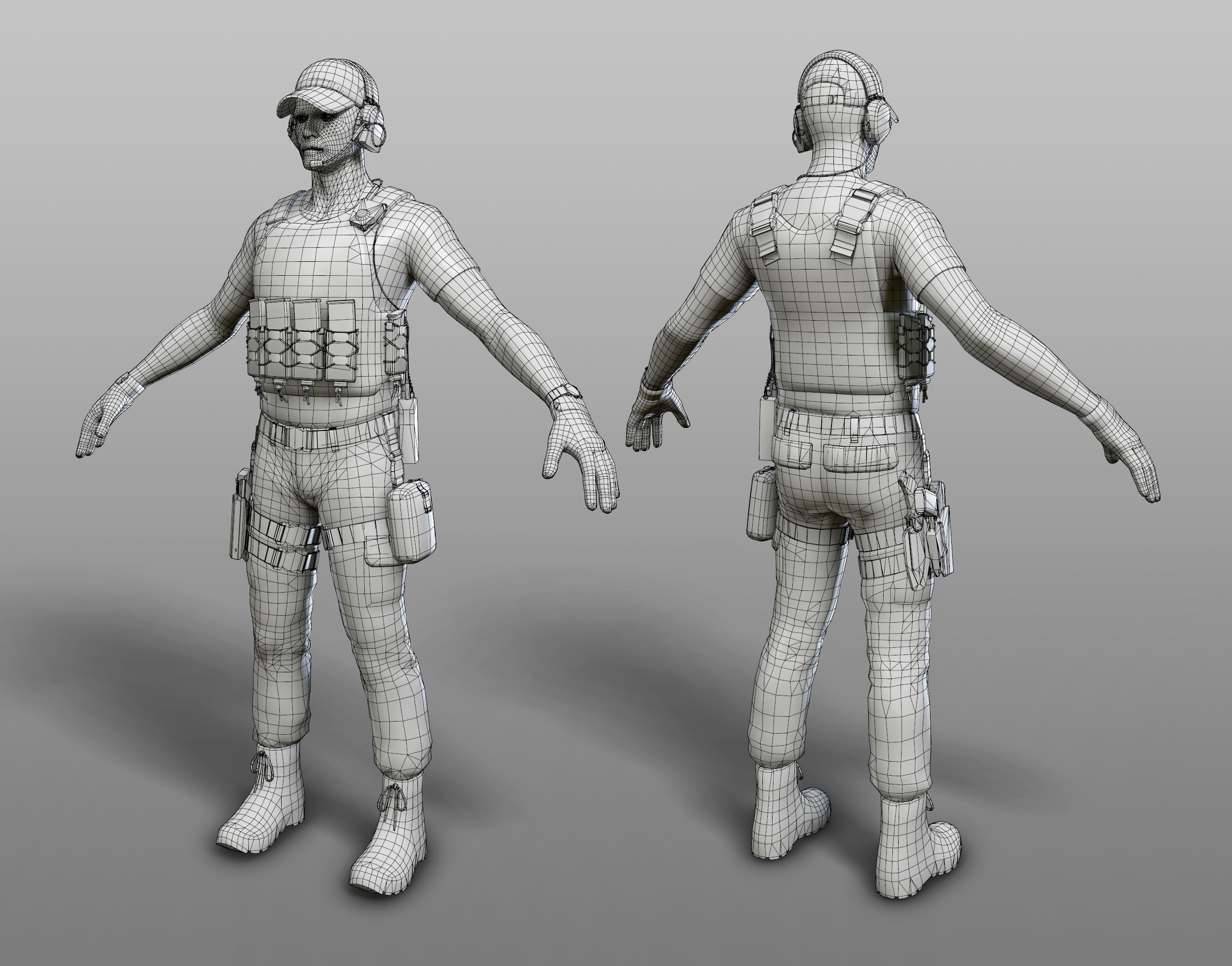Army man 3D model - TurboSquid 1326640