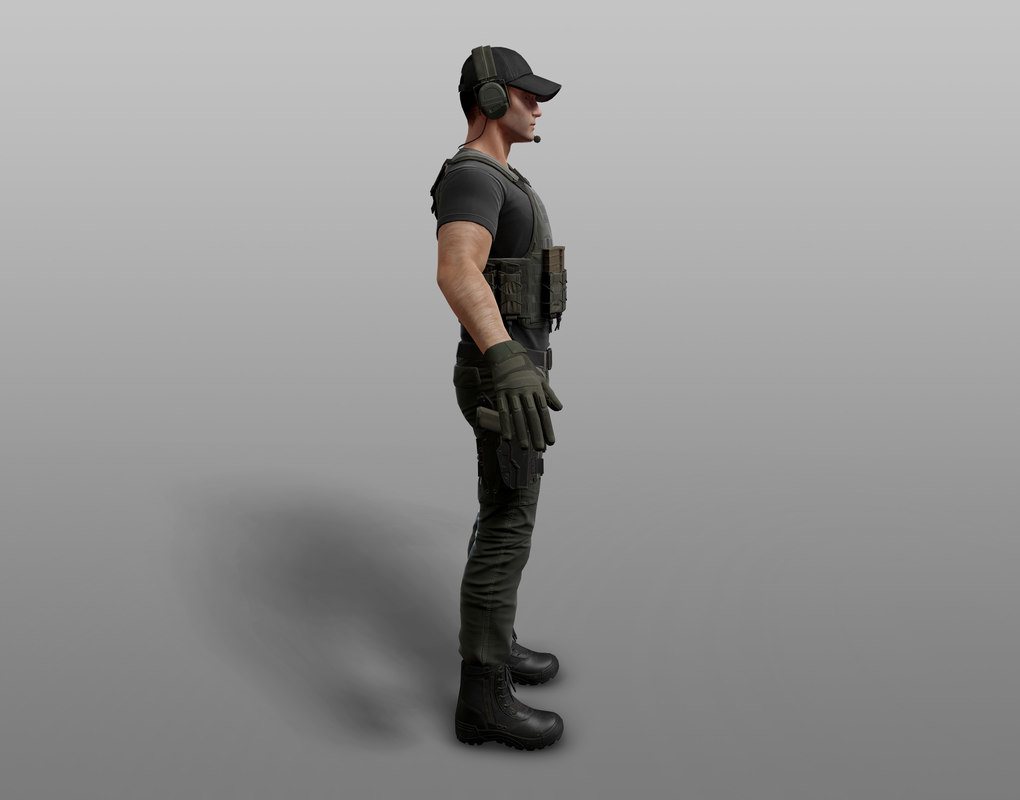 Army man 3D model - TurboSquid 1326640