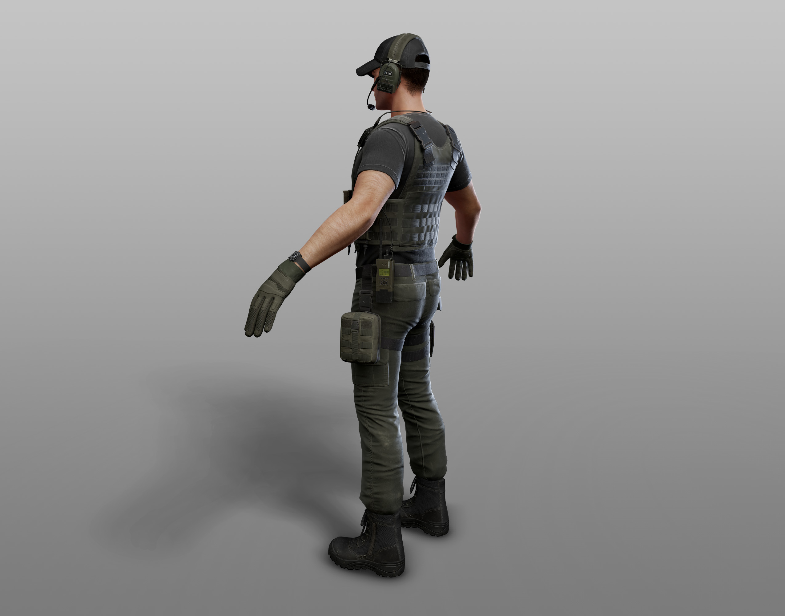 Army man 3D model - TurboSquid 1326640